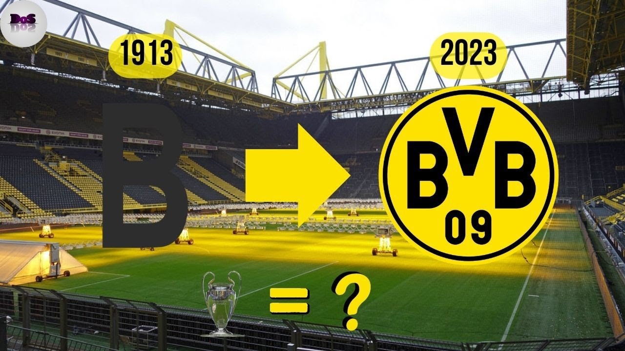 The Evolution of BORUSSIA DORTMUND Logo and Its Trophy || From 1913 ...
