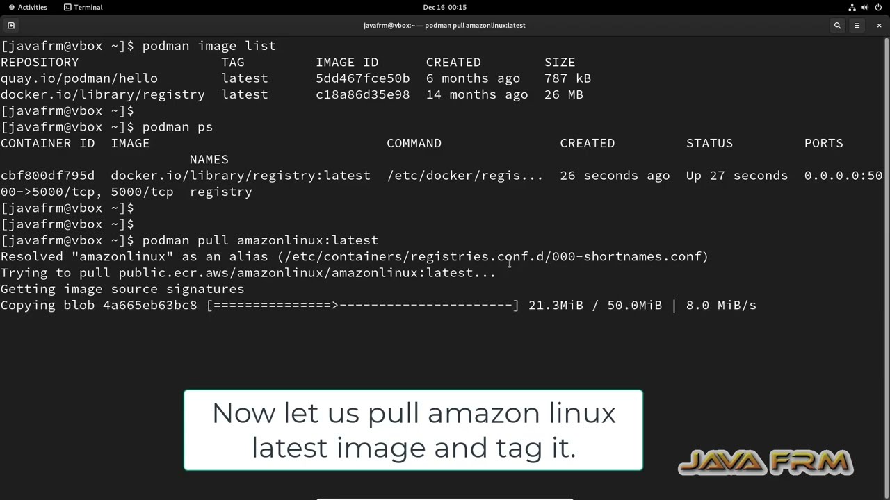 How To Run Podman 52 In Oracle Linux 95 And Create Local Podman Go It