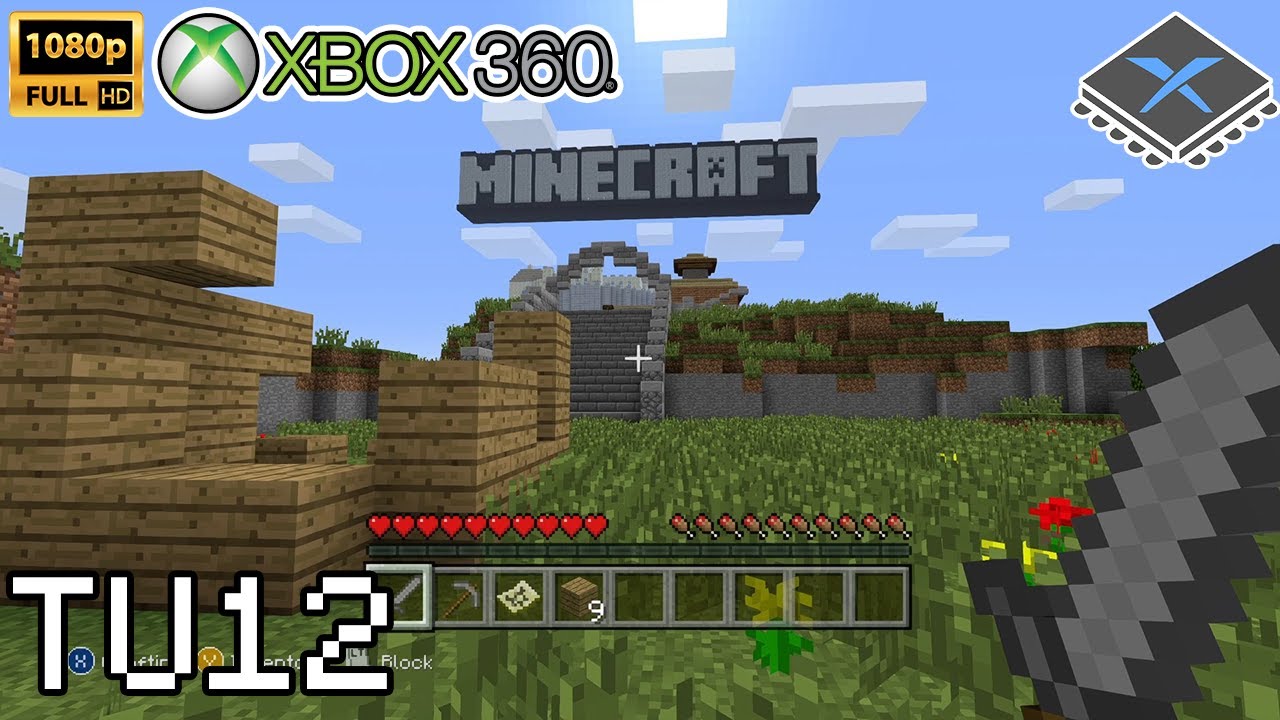 Minecraft Xbox 360 Tu12 Hd Gameplay Xenia Youtube