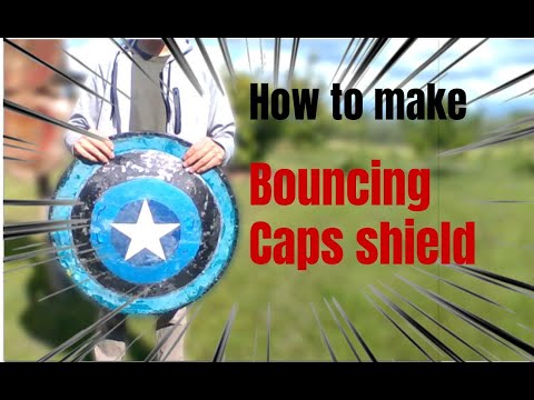 How to make JLaservideo´s Captain America Shield that Bounces! - YouTube