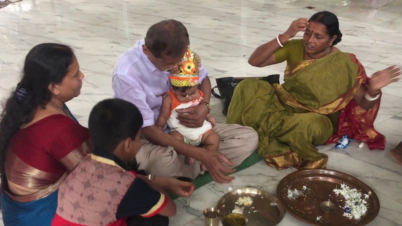 Annaprashan (first rice-eating ceremony) Part 4 - YouTube
