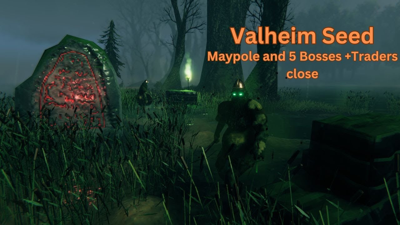 Valheim Seed - Maypole and 5 Bosses +Traders close - NKZ6b5wjcs - YouTube