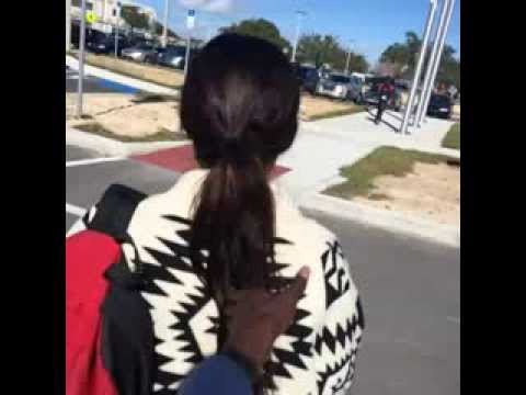 Pulling Girl's Ponytail Again! (Vine) - YouTube