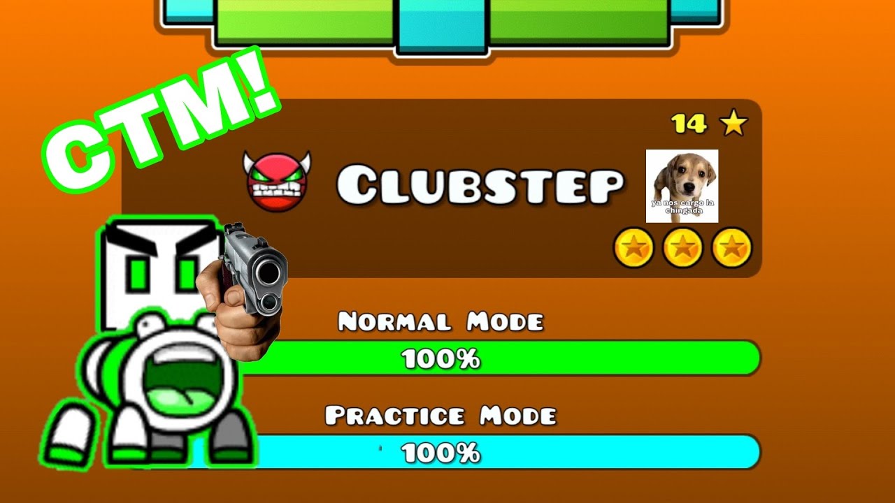 CLUBSTEP 100% ALL COINS!! - YouTube