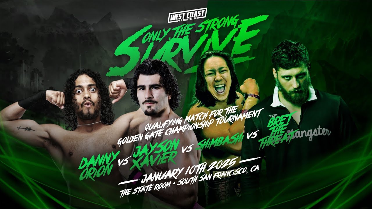 Danny Orion vs Jayson Xavier vs Shimbashi vs Bret The Threat - 1/10/25 ...