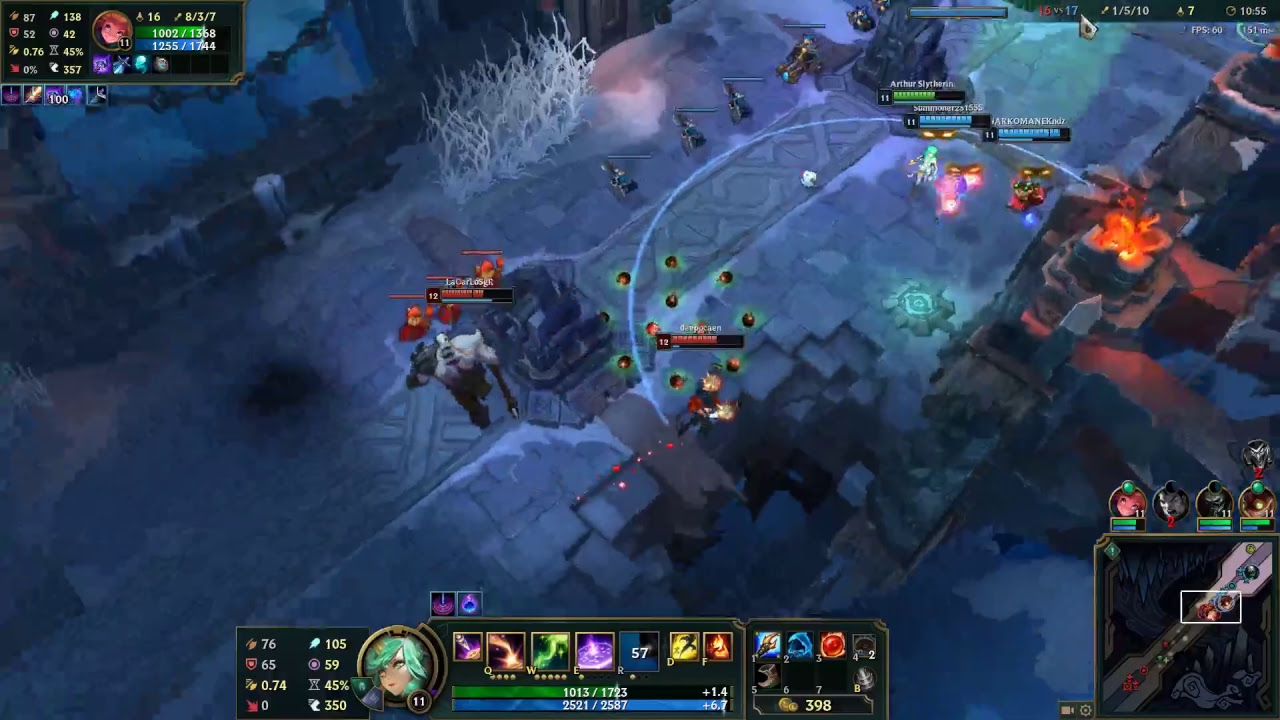 League Of Legends Live Streaming Test 3 - YouTube