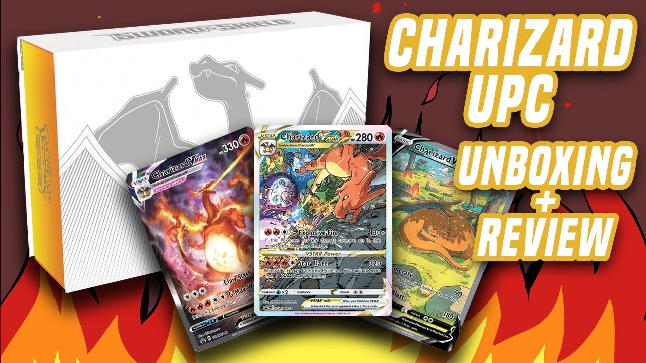 IT'S HERE!!! CHARIZARD ULTRA PREMIUM COLLECTION BOX UNBOXING & REVIEW ...