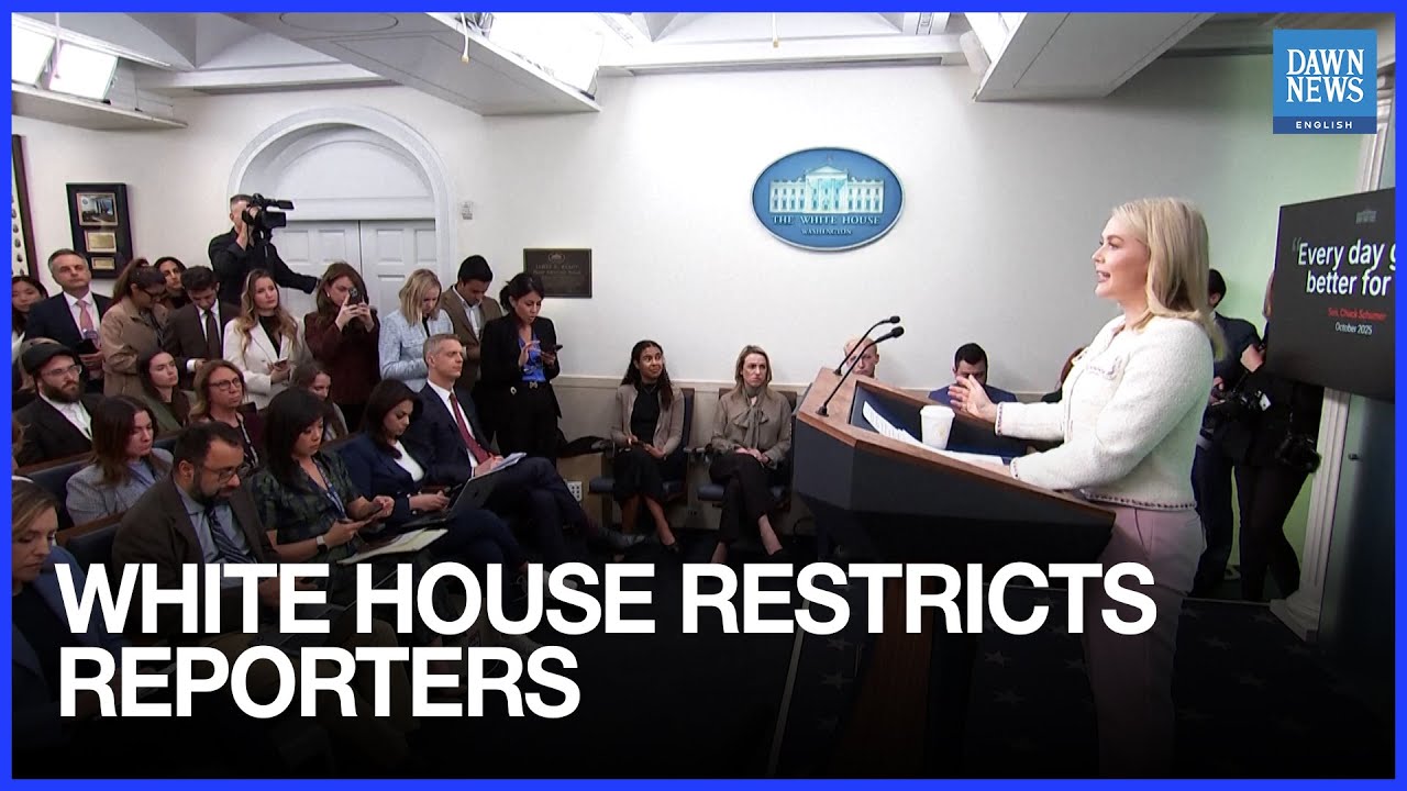 White House Restricts Reporters’ Access To Press Office | Dawn News ...