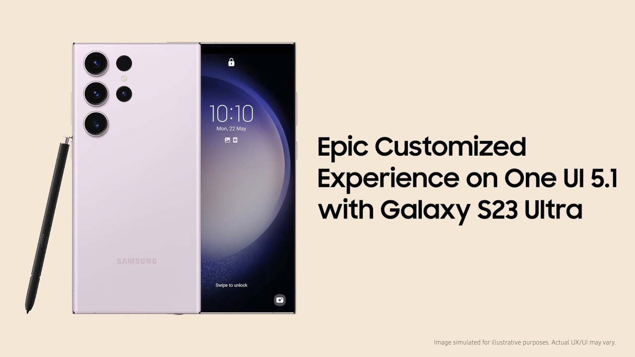 Galaxy S23 Ultra: Lock Screen Customisation | Samsung - YouTube