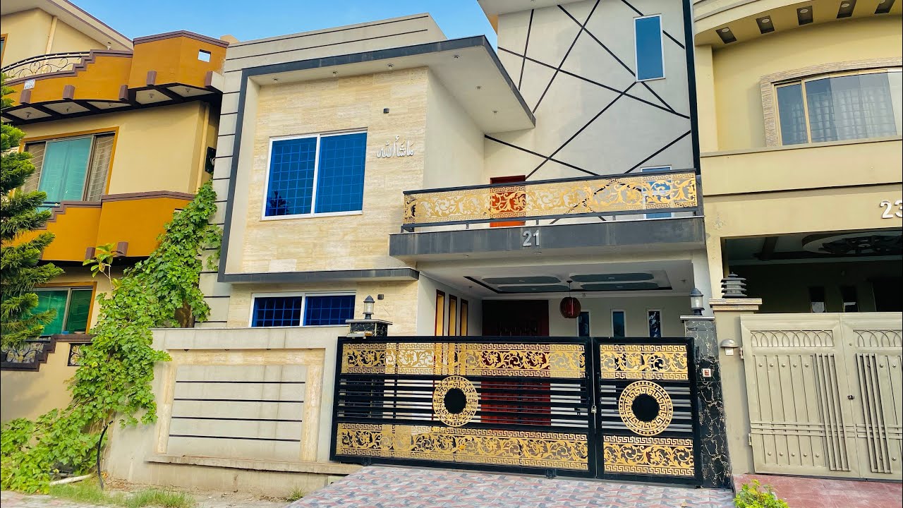 Brand New House Available For Sale In River garden Islamabad - YouTube