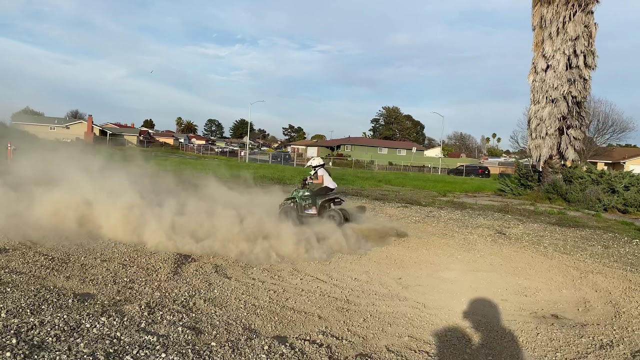 Atv drifting by Bella - YouTube