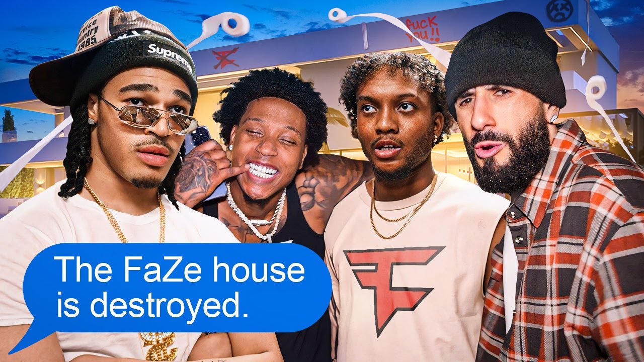 We Threw a Party and Ruined the FaZe House - YouTube