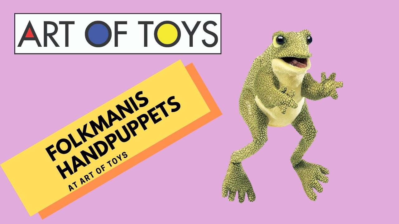 Folkmanis Hand Puppets at Art Of Toys - YouTube