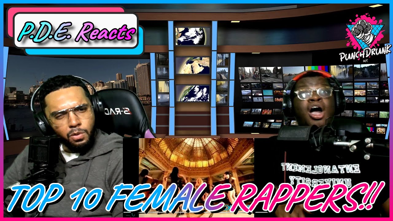 PunchDrunk Reacts: Top 10 Female Rappers (WatchMojo) - YouTube