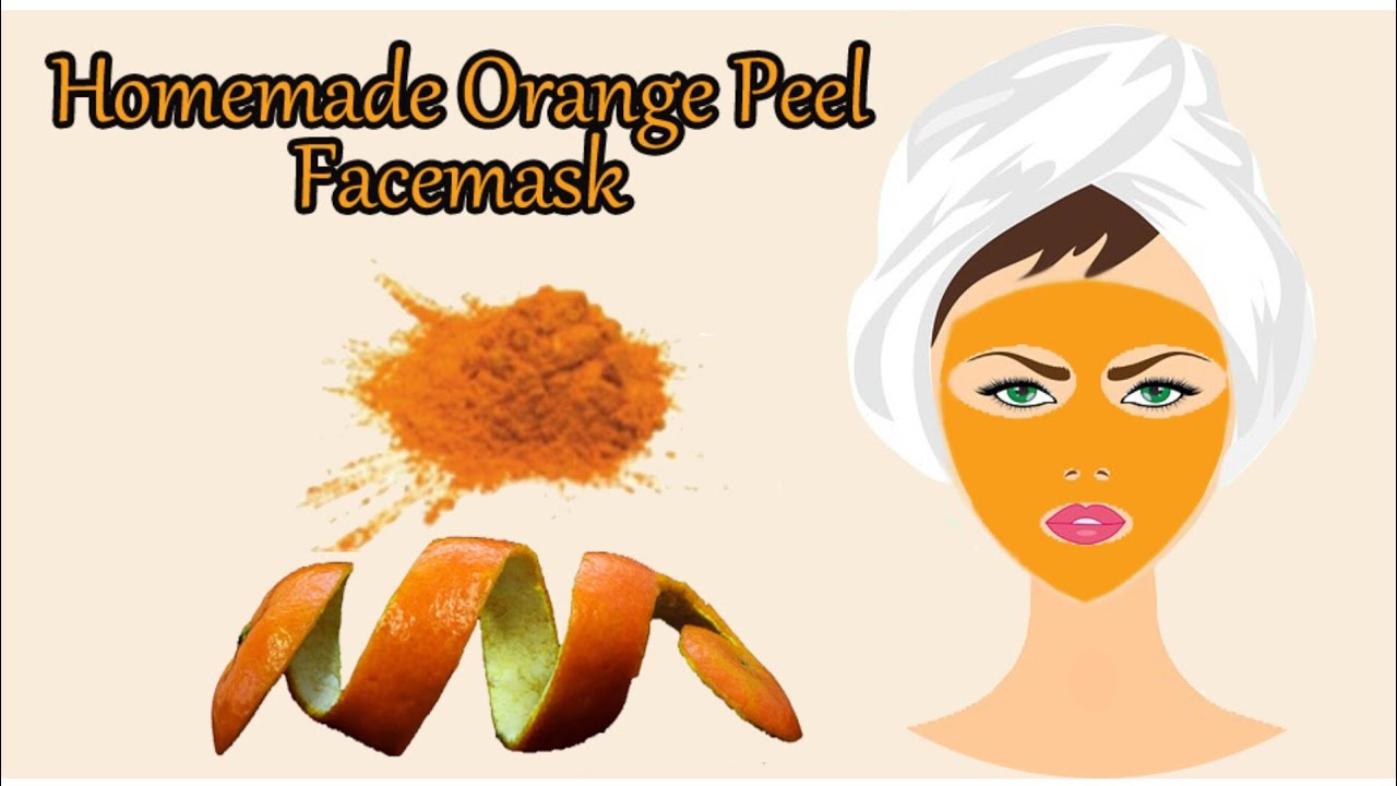 Orange peel powder Face Mask for Glowing Skin ||best Orange Peel pack ...