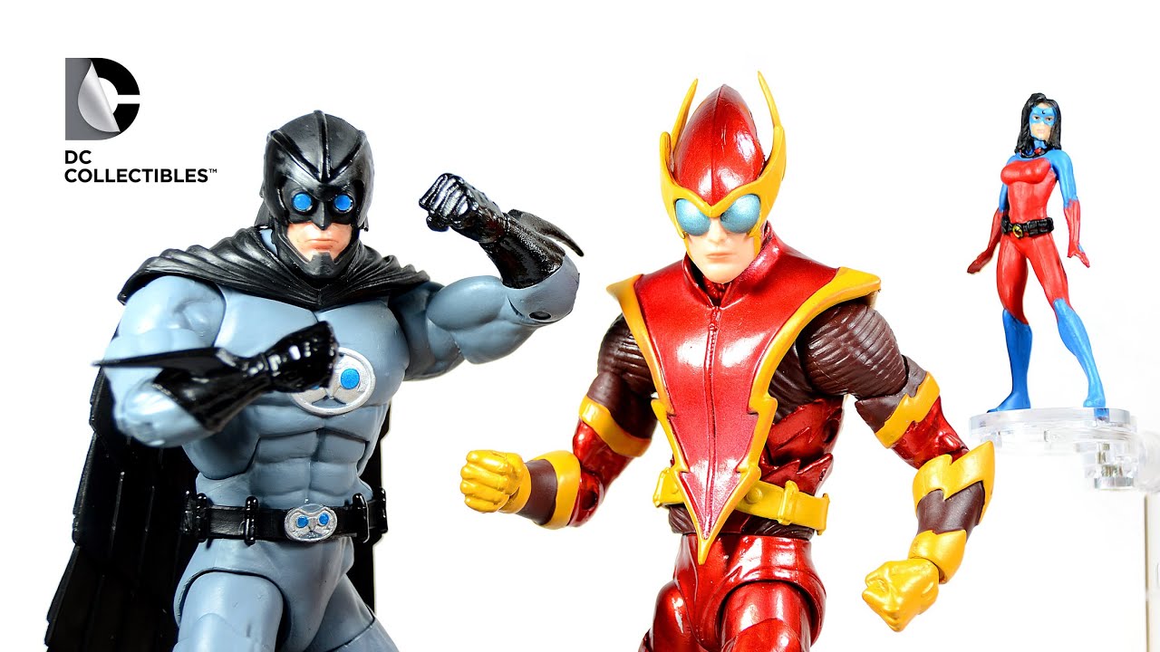DC Collectibles Owlman Johnny Quick Atomica Crime Syndicate Figure ...