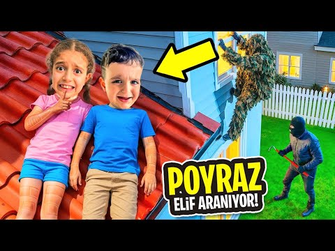 GECE ALT KATA HIRSIZ GİRDİ!!POYRAZ ELİF HIRSIZ BİZİ ARIYOR!!