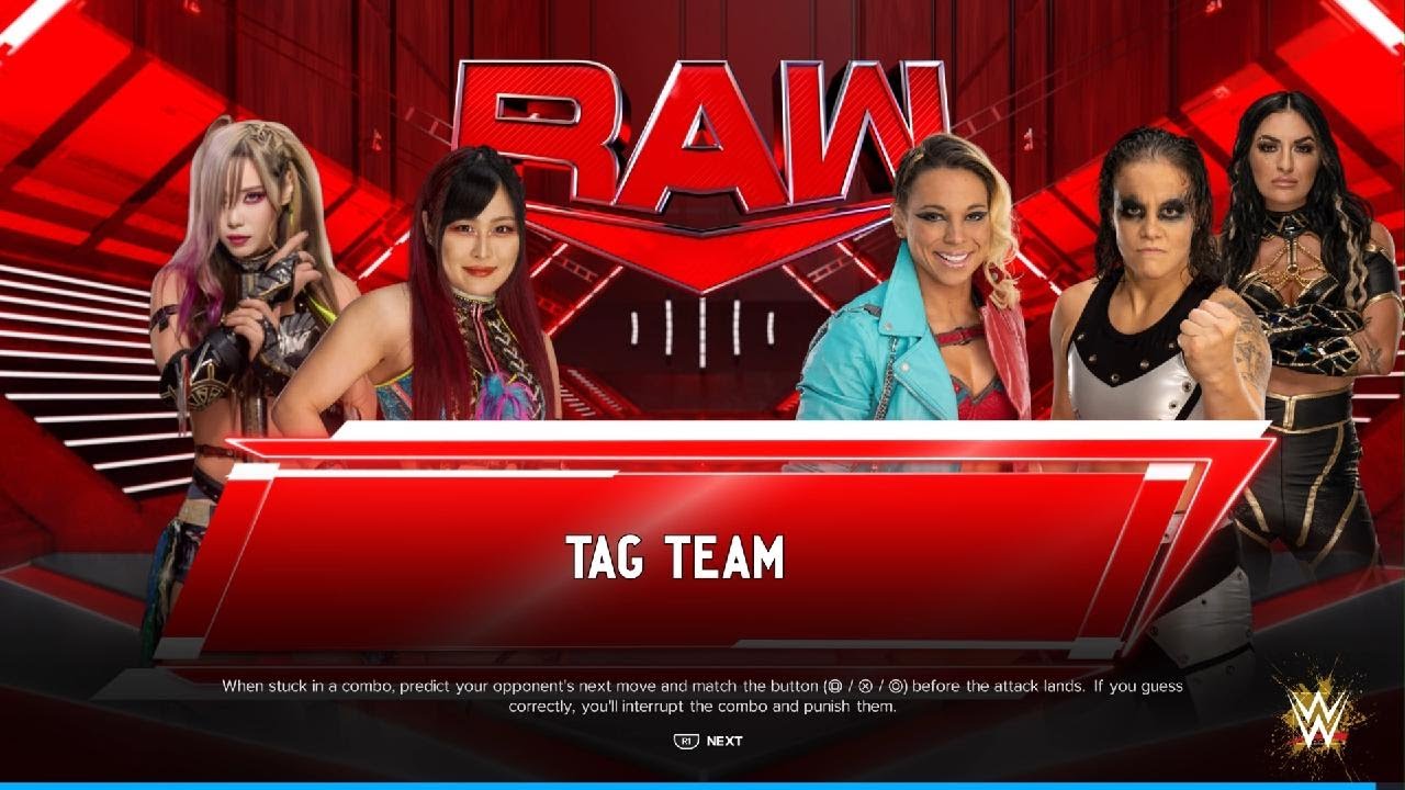 WWE 2K24 Damage CTRL Vs. The Pure Fusion Collective - YouTube