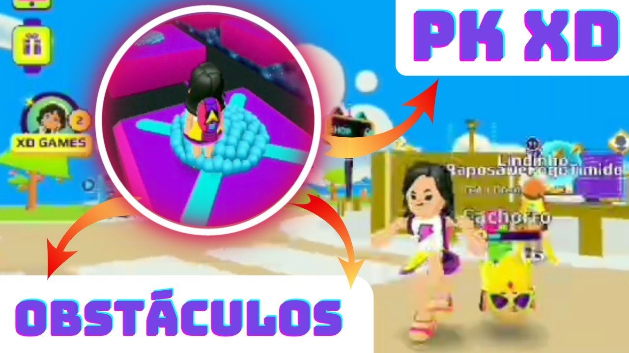 XD GAMES - OBSTÁCULOS NO PK XD - YouTube