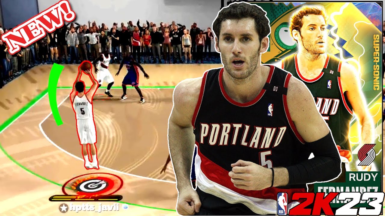 🇪🇸 RUDY FERNÁNDEZ SUPER-SONIC ¡2K HA HECHO a RUDY INCREÍBLE en NBA 2k23 ...