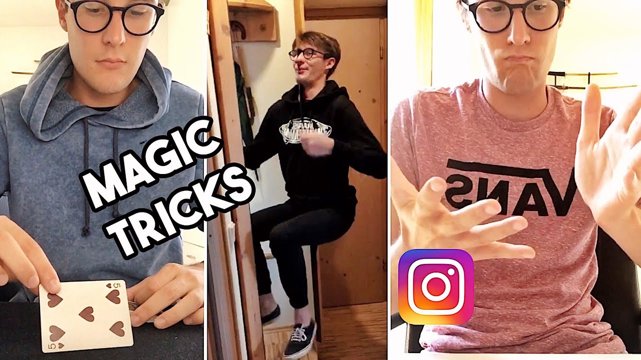 INSTAGRAM STORIES MAGIC TRICKS COMPILATION - MAGIE NELLE STORIE ...