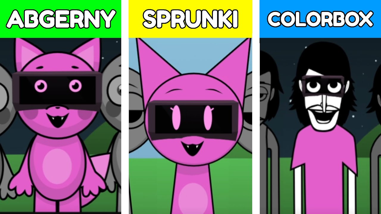 Abgerny VS Sprunki Abgerny Mod VS Colorbox Abgerny Mod | Incredibox mix ...