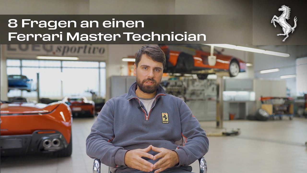 8 Fragen an einen Master Technician | Ferrari Düsseldorf - YouTube