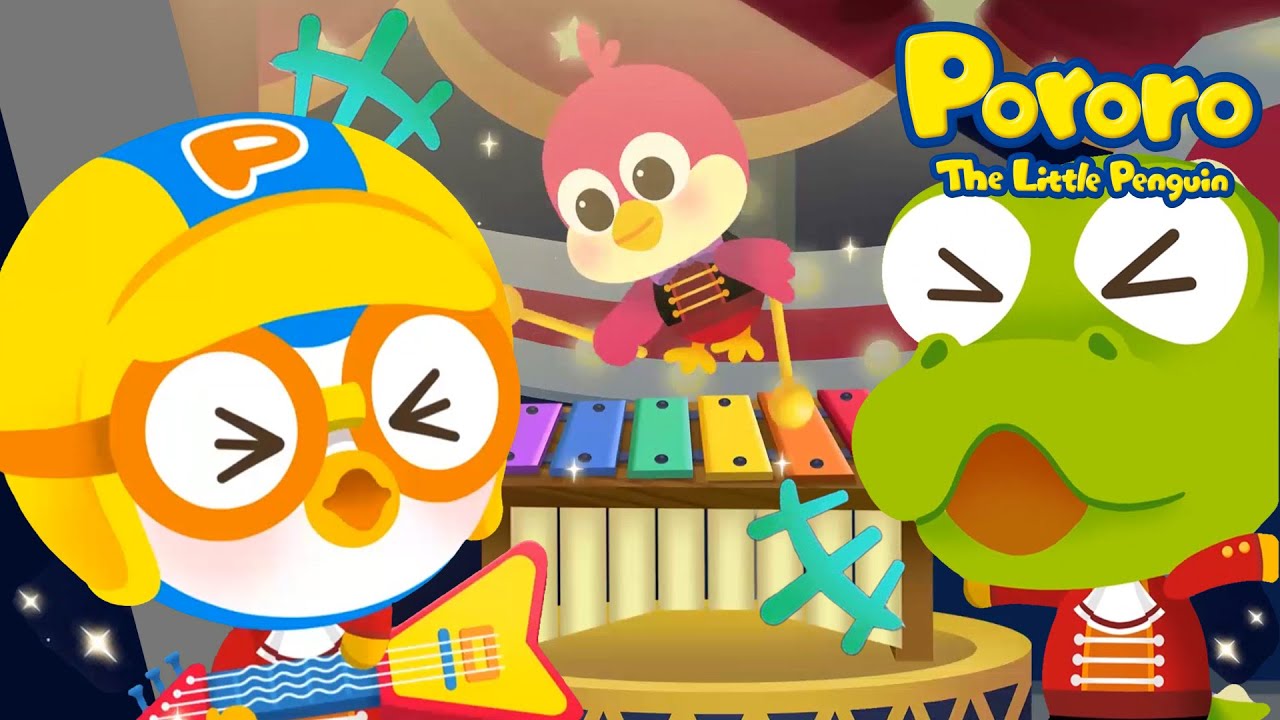Pororo Super Band | Sing and Dance with Pororo Band! | Nursery Rhymes ...