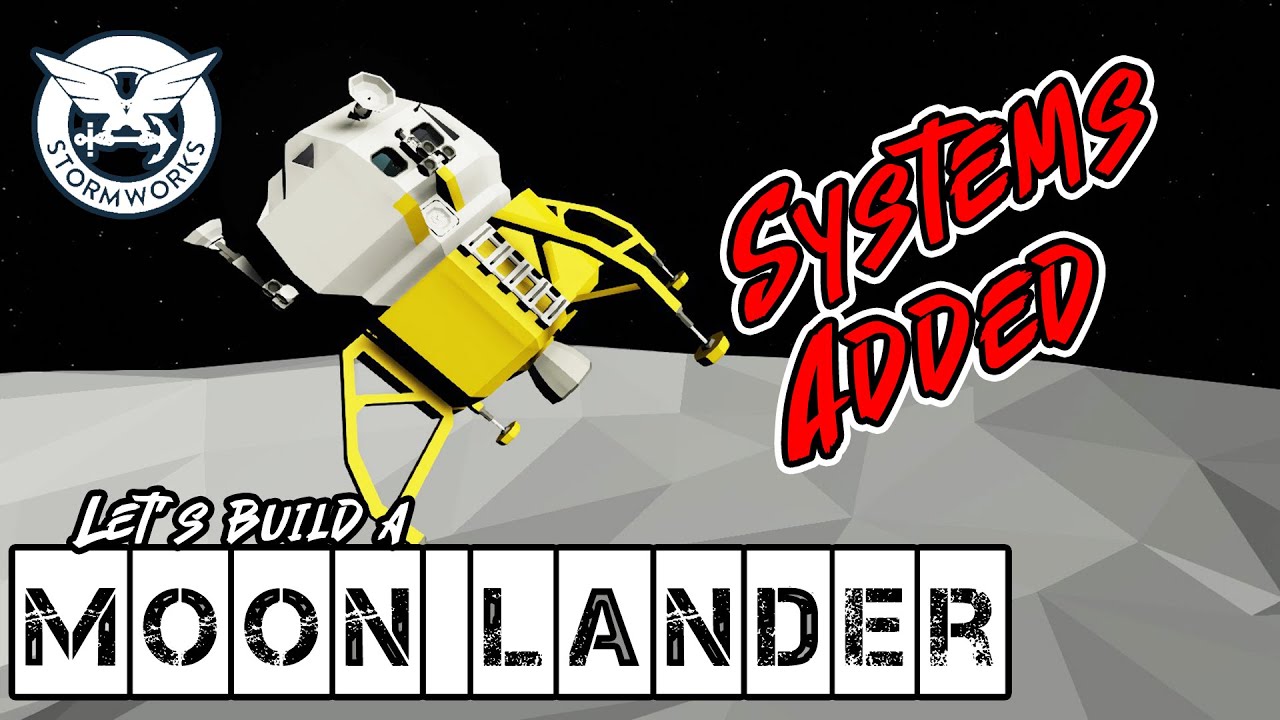 Systems Added & Paint/Details to Our Lunar Lander!!! - Space DLC ...