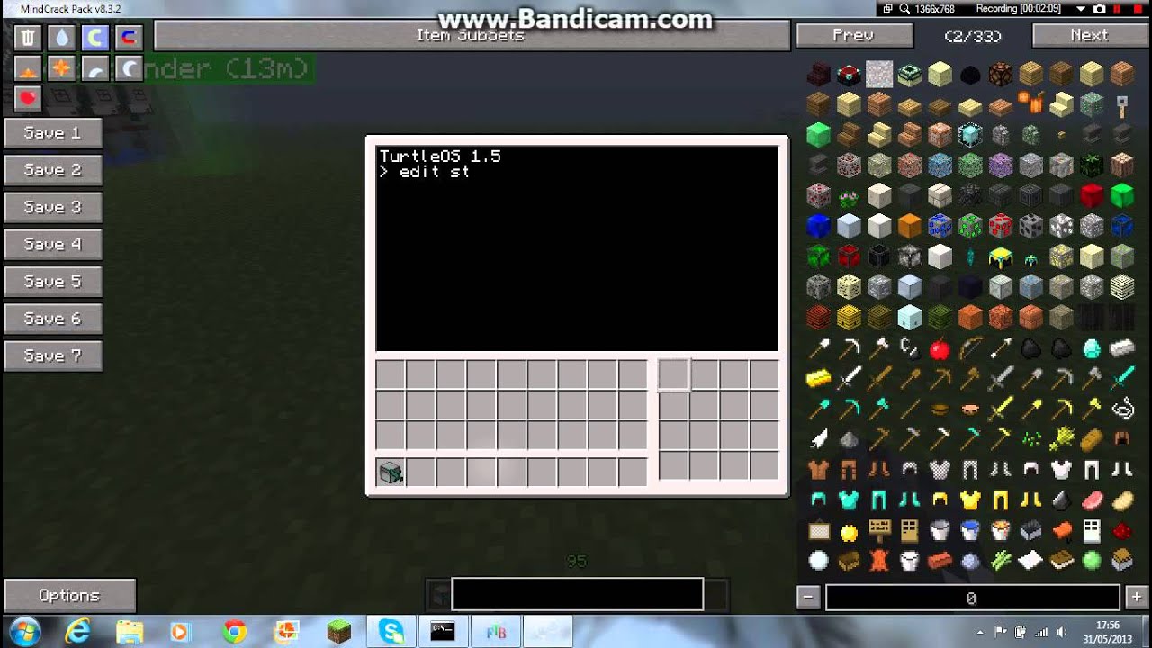 minecraft ftb modpack how to programme melee turtles - YouTube