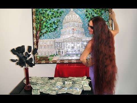 Sarah Super Long Hair. My mom. Unique beauty of red hair