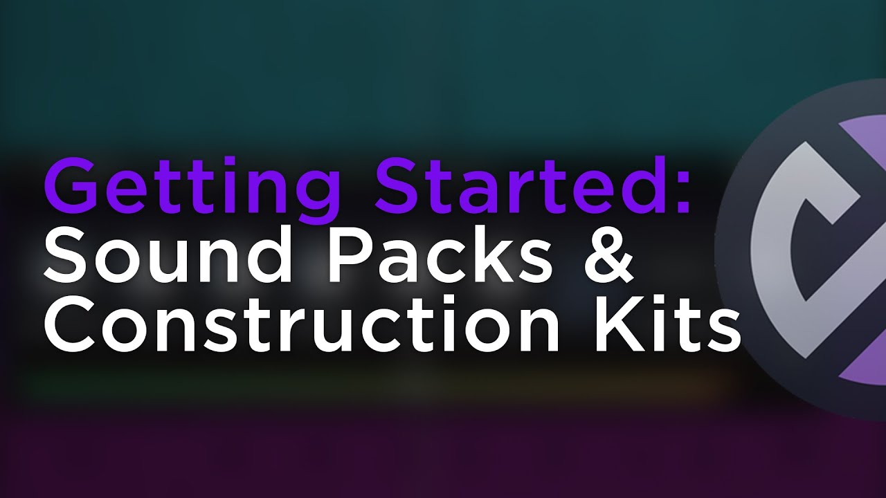 Waveform - Getting started with Sound Packs and Construction Kits - YouTube