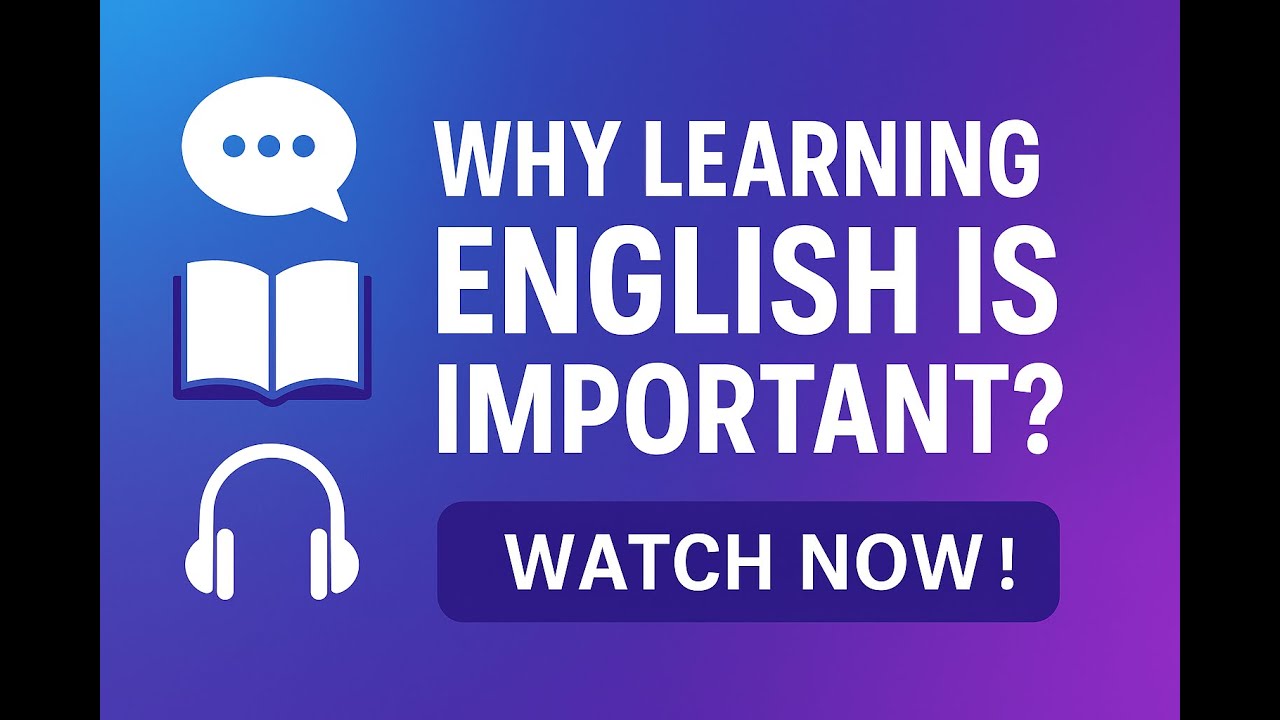Why Learning English Is Important - YouTube