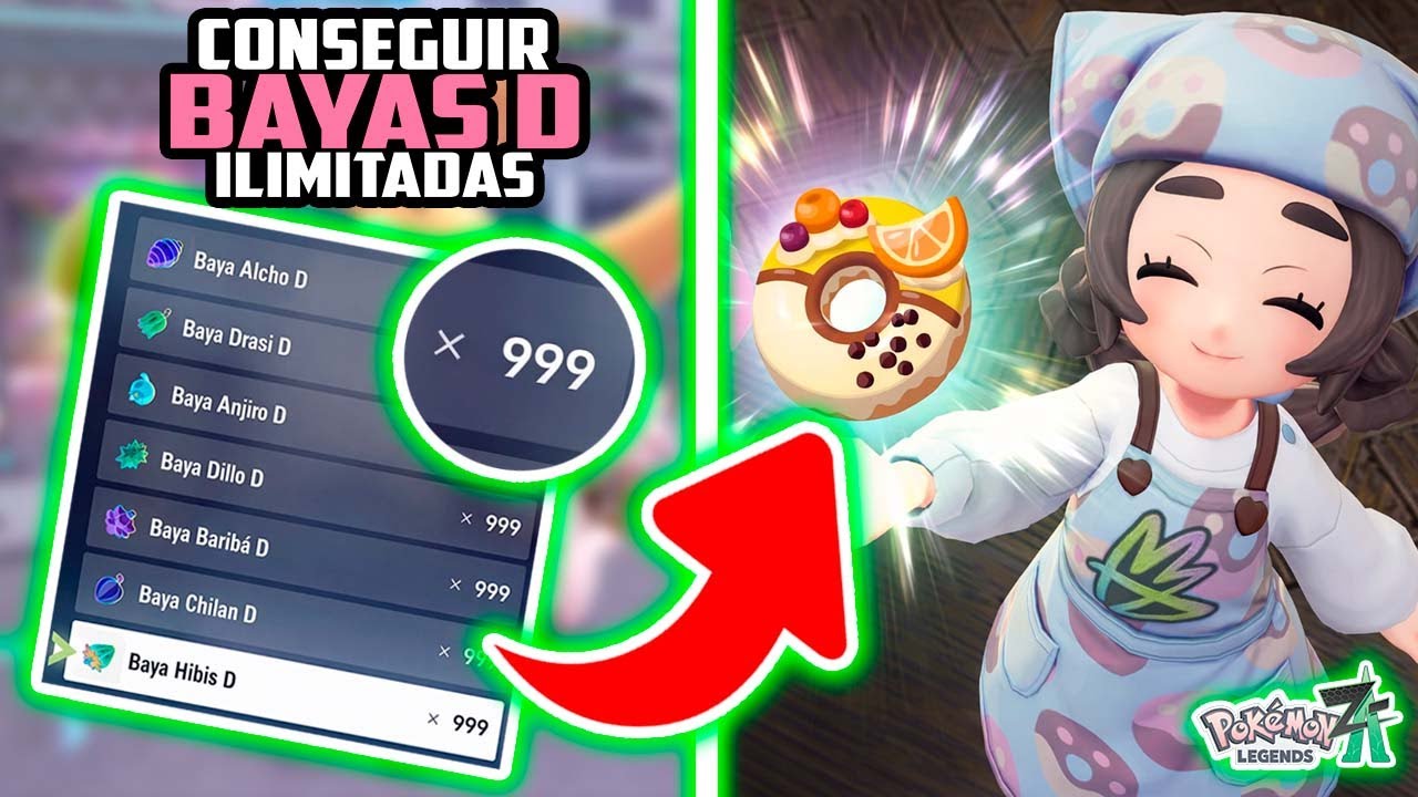 El mejor TRUCO para CONSEGUIR Bayas Ilimitadas en Pokemon Legends ZA ...