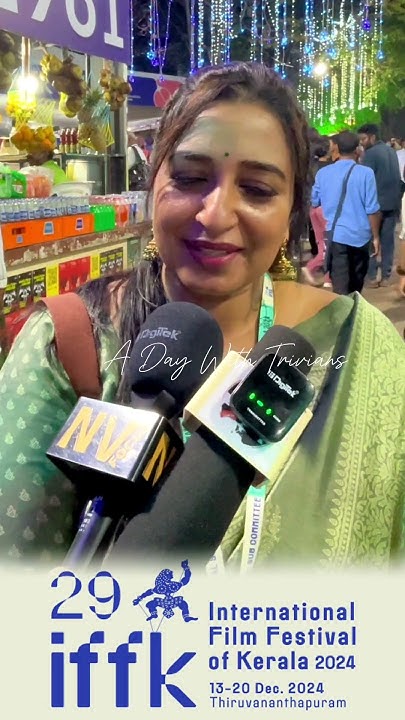 IFFK 2024 വിശേഷങ്ങളുമായി actress sona nair | IFFK 2024 - YouTube