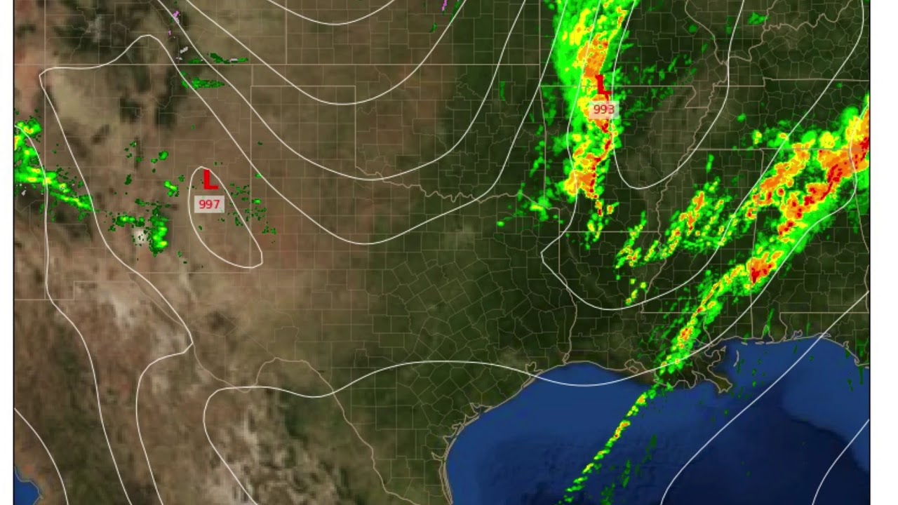 IBM's GRAF Prediction for 4/12/2020 SPC's Moderate Severe Thunderstorm ...