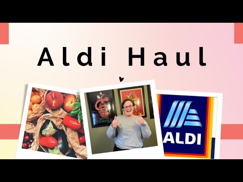 ALDI HAUL WITH PRICES | HOW TO GROW GREEN ONIONS