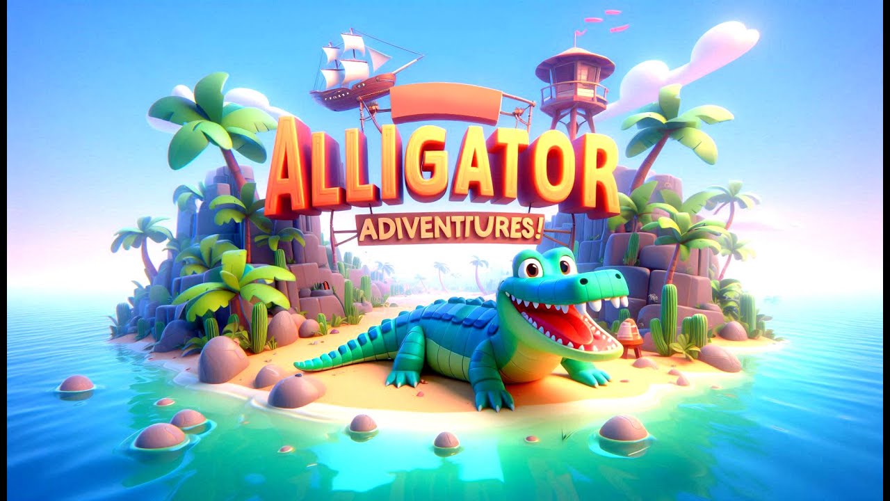 Magical Alligator Adventures! | Learn and Play with Magical Alligator ...