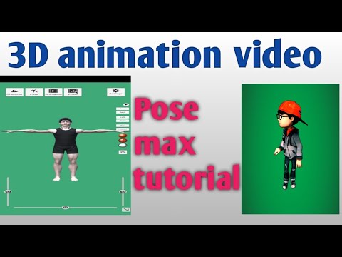 Pose max tutorial in hindi| Pose max se video kaise banaye|3Danimation video - YouTube