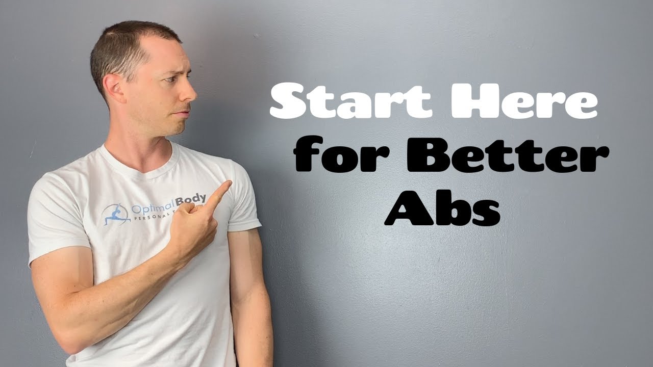 Basic Ab Exercises for Beginners - YouTube