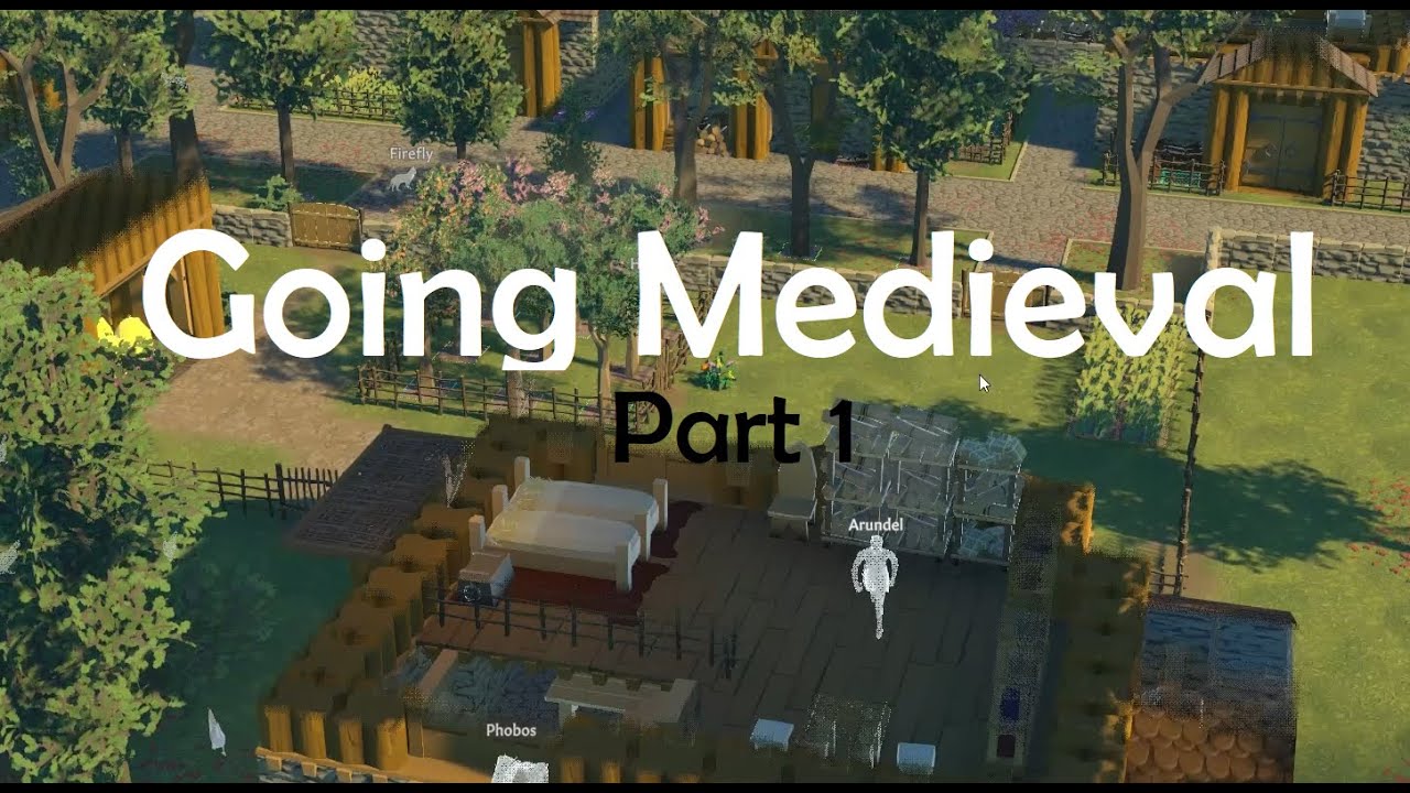 Going Medieval showcase #1 | LARGE settlement, minor improvements ...