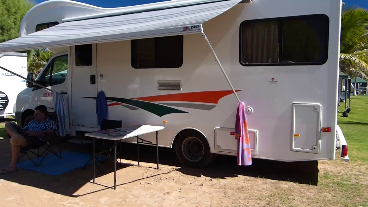 Coral Bay Campground - YouTube