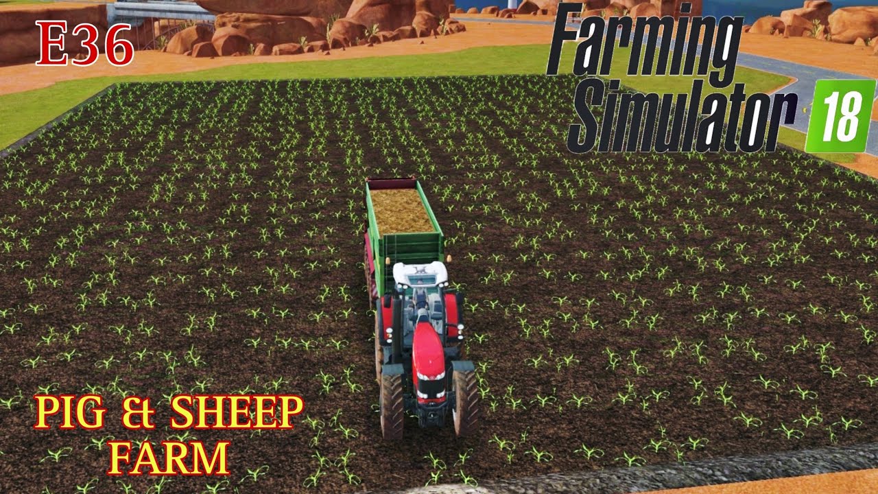 Buy New Feild & Manure Spreader In Farming simulator 18 - YouTube