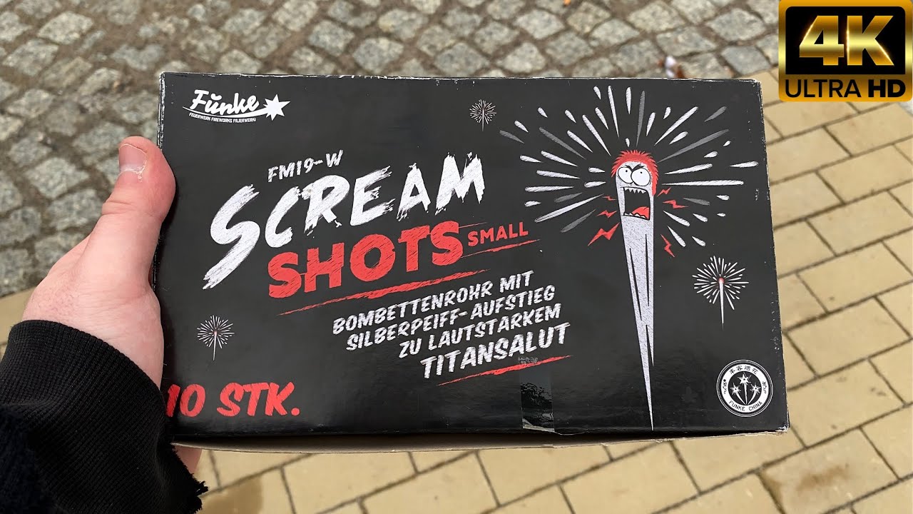 Scream Shots Small (FM19-W/Funke) [4k/60Fps] PyroLights DE - YouTube