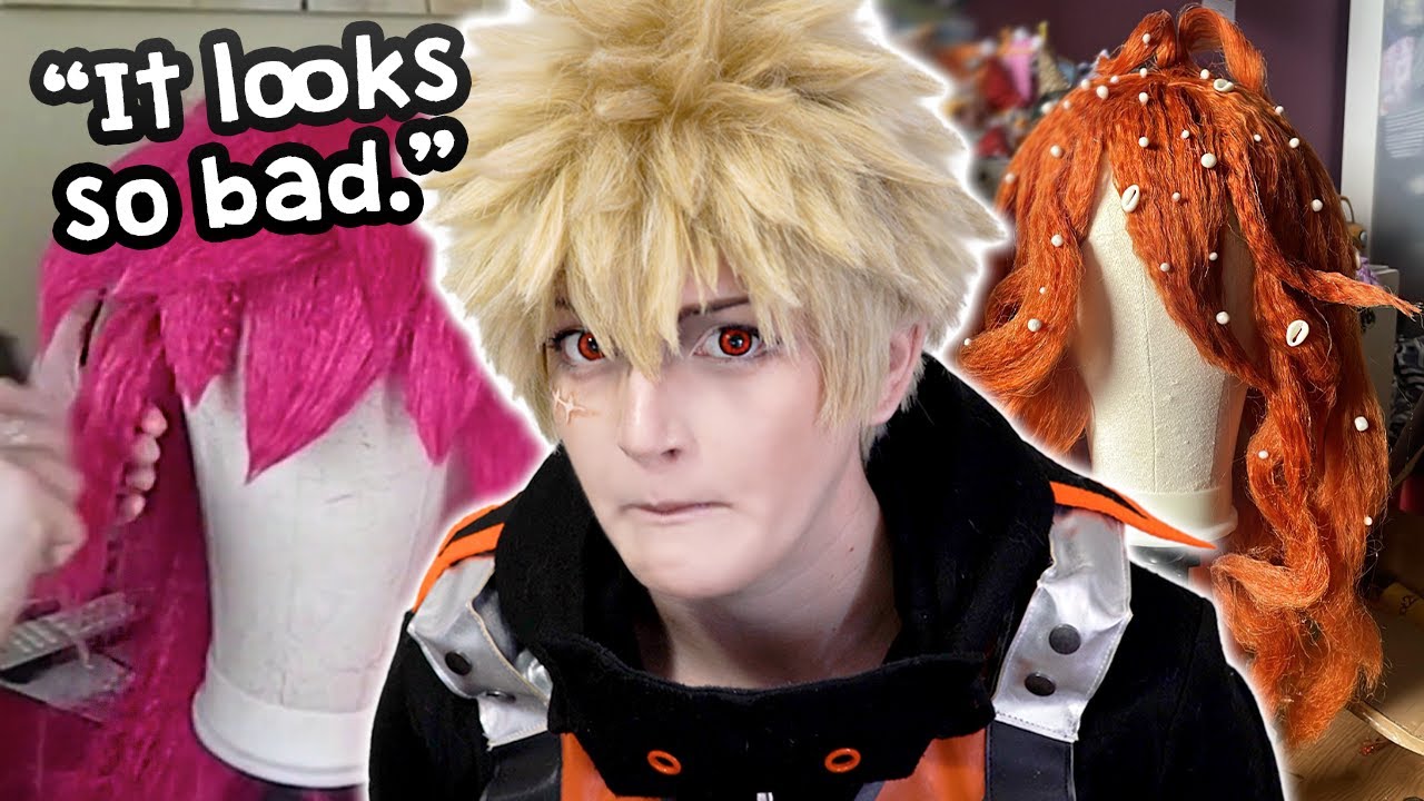 Are Crimped Cosplay Wigs UGLY? - YouTube