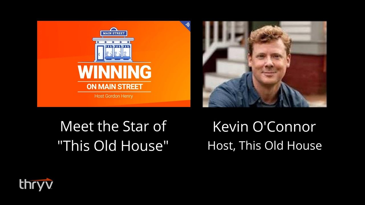 Meet the Star of "This Old House"-Kevin O'Connor - YouTube