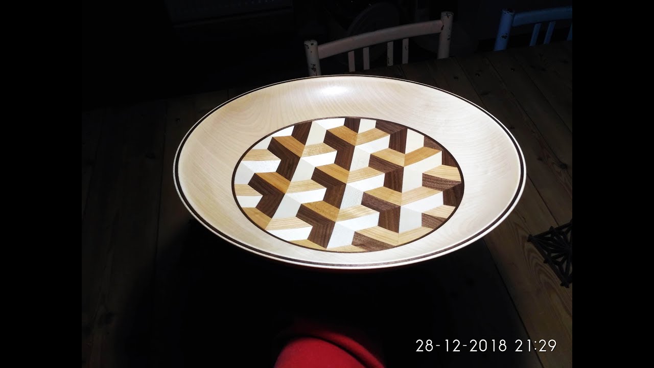 Segmented Bowl with 3D pattern - YouTube