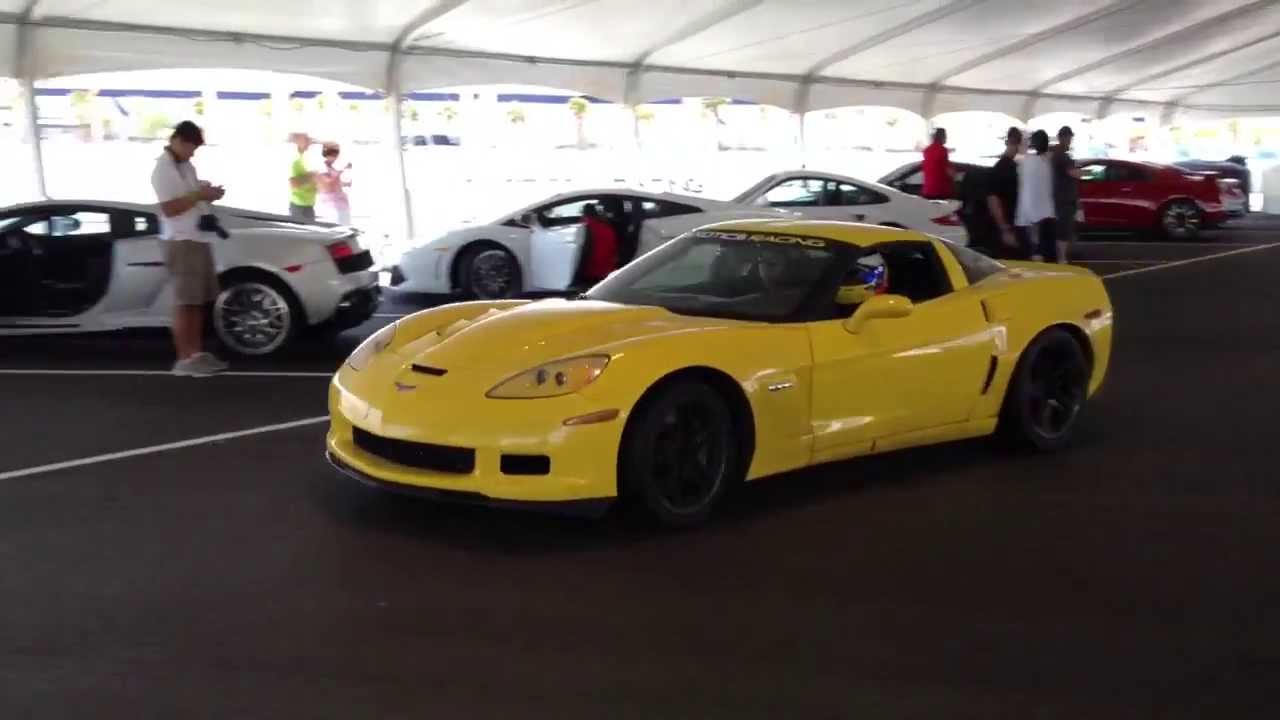 Z06 Drifting at Exotics Racing in Las Vegas - YouTube