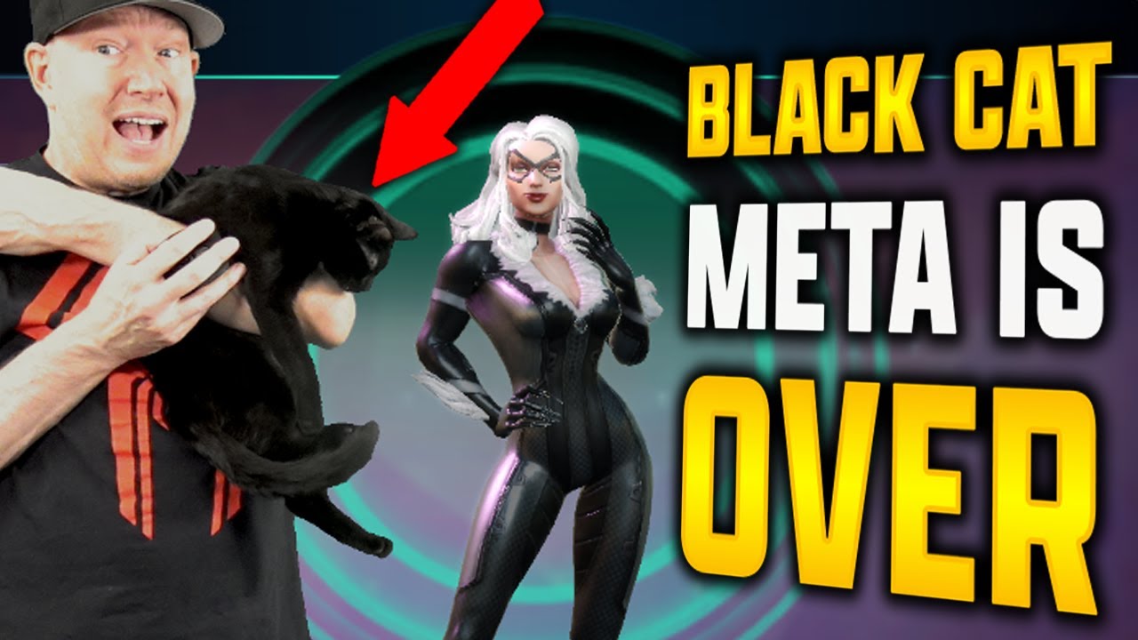 BLACK CAT META IS OVER ALREADY IN ARENA - MARVEL Strike Force - MSF ...