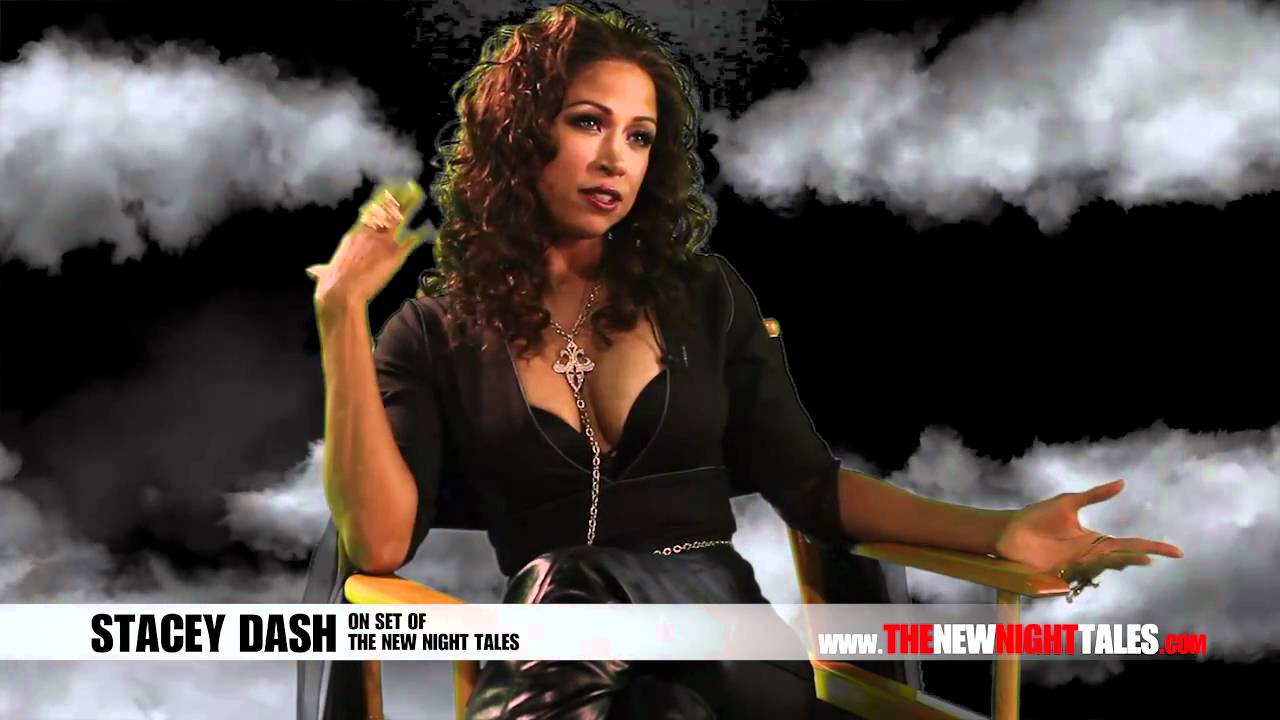 On The Set Of The New Night Tales - Stacey Dash Interview - YouTube